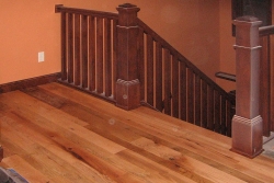 Antique Floor - Reclaimed Brown Board - Antique Woodworks