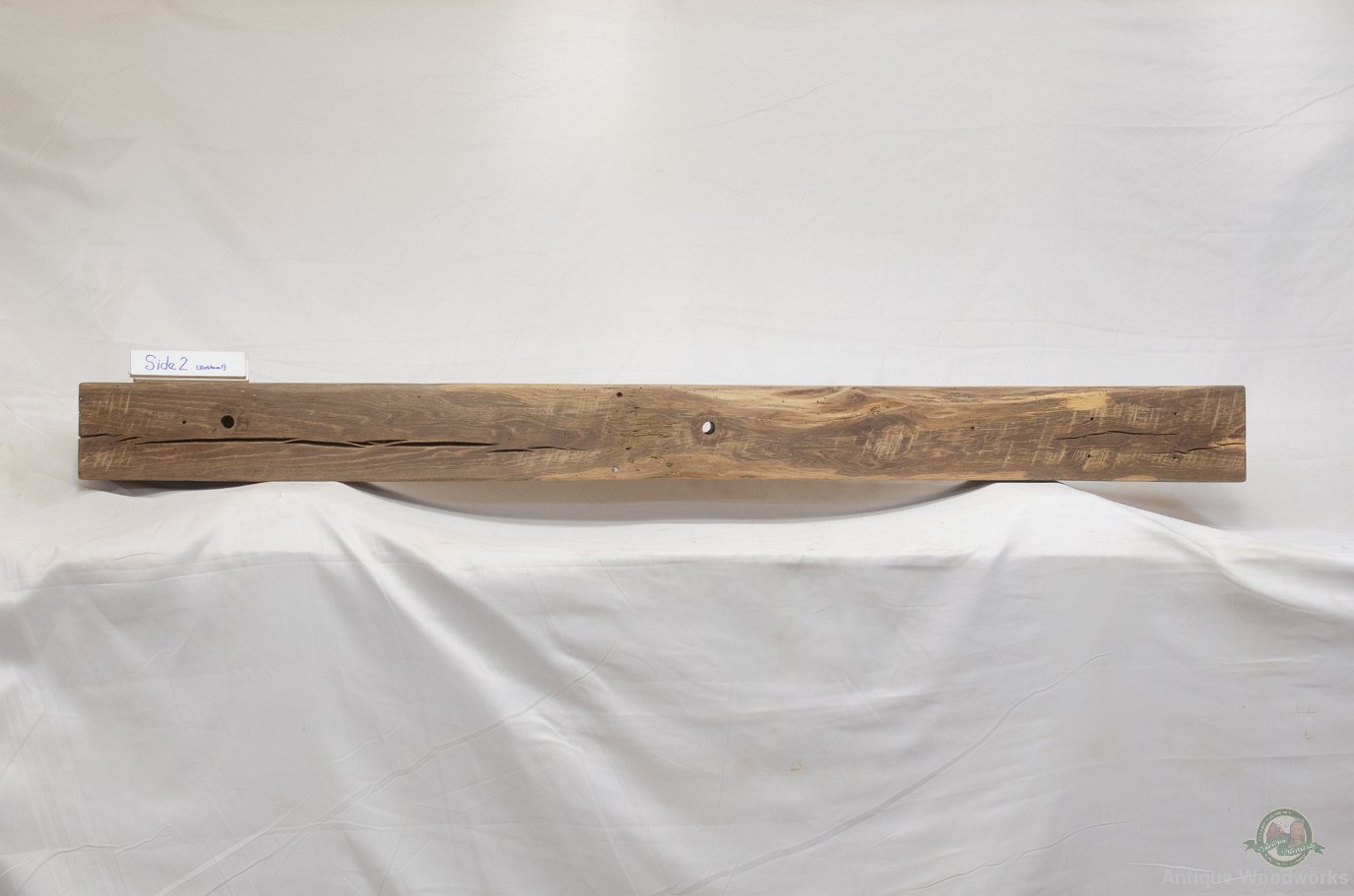 Rustic Timber Mantel (WHITE OWL) - Antique Woodworks