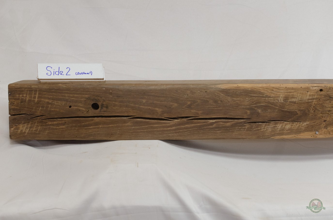 Rustic Timber Mantel (WHITE OWL) - Antique Woodworks
