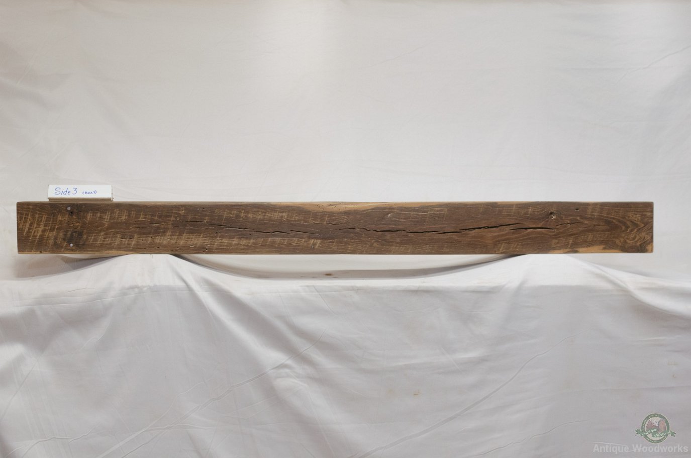 Rustic Timber Mantel (WHITE OWL) - Antique Woodworks