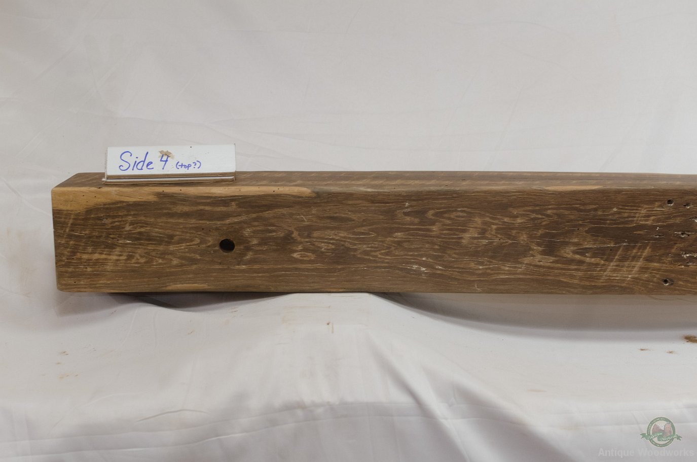 Rustic Timber Mantel (WHITE OWL) - Antique Woodworks