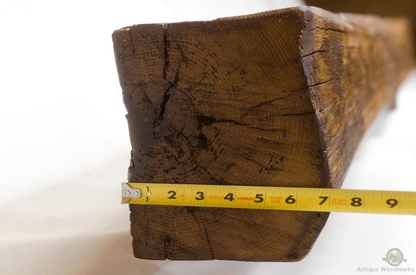 Rustic Wood Mantel (BLUE LABEL KETCHUP) - Antique Woodworks