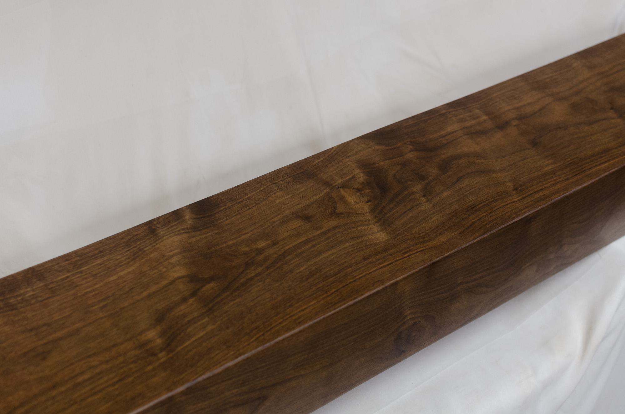 Walnut Mantel (GIRLFRIENDS) - Antique Woodworks