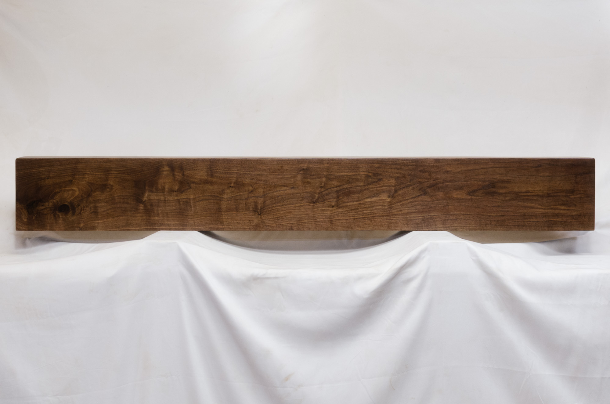 Walnut Mantel (GIRLFRIENDS) - Antique Woodworks