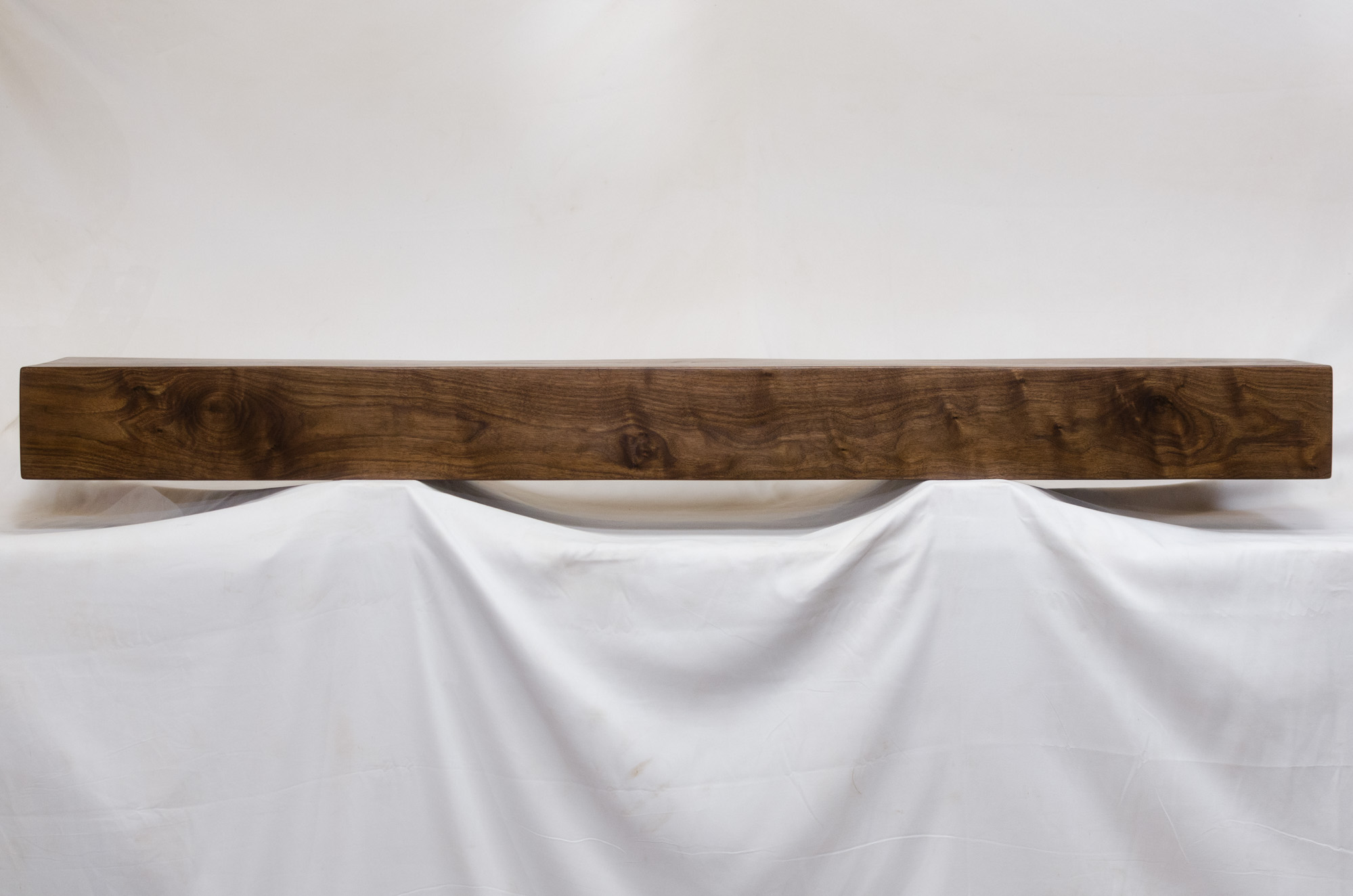 Walnut Mantel (GIRLFRIENDS) - Antique Woodworks