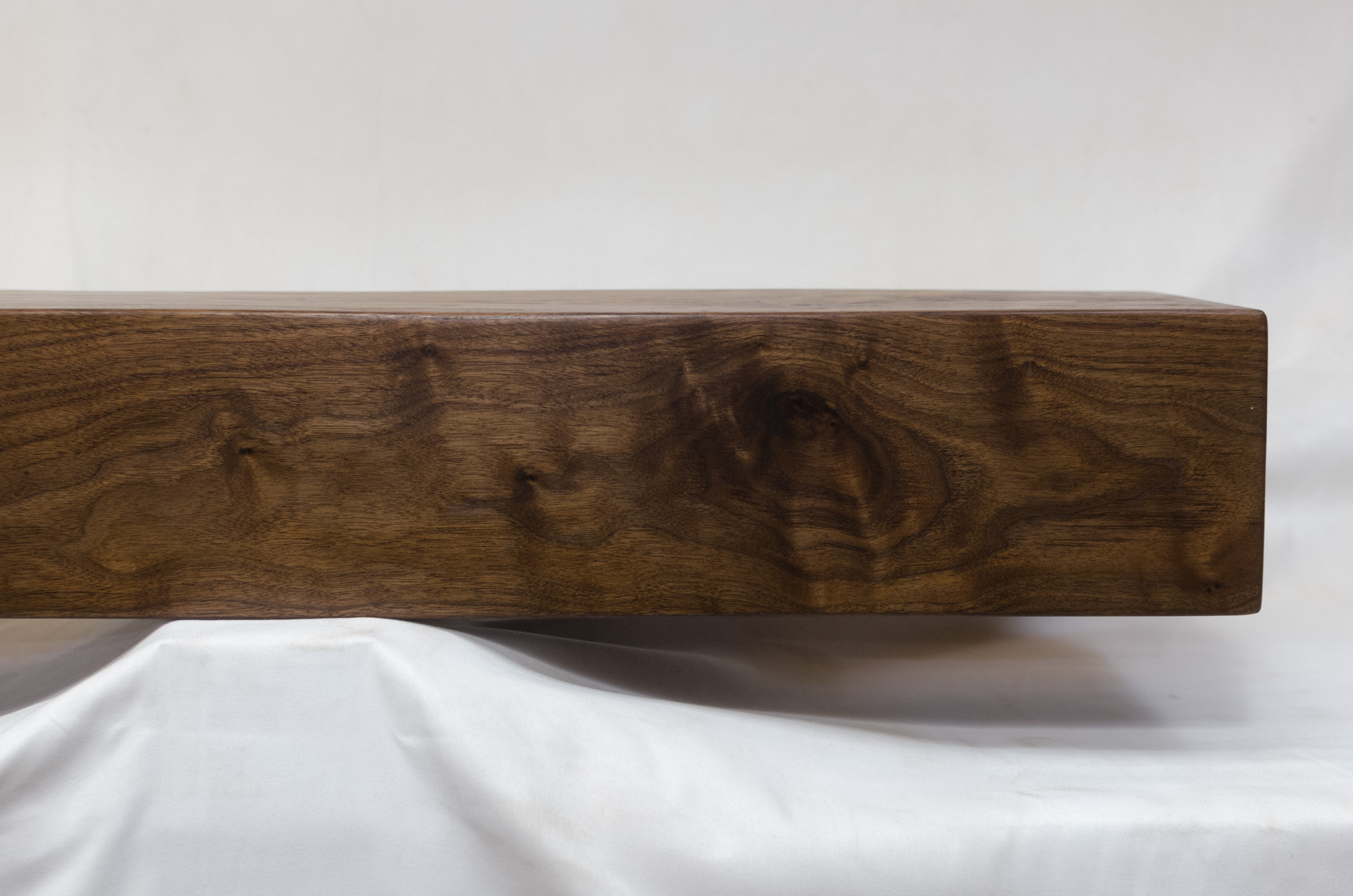 Walnut Mantel (GIRLFRIENDS) - Antique Woodworks